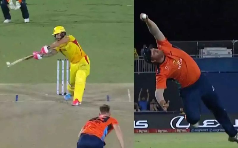 Corey Anderson's Stunning Catch Dismisses Faf du Plessis in MLC 2024 ...