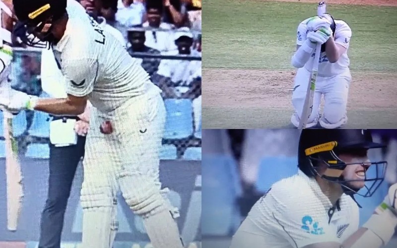 Tom Latham's Painful Incident As Akash Deep's Delivery Hit Him On His Box