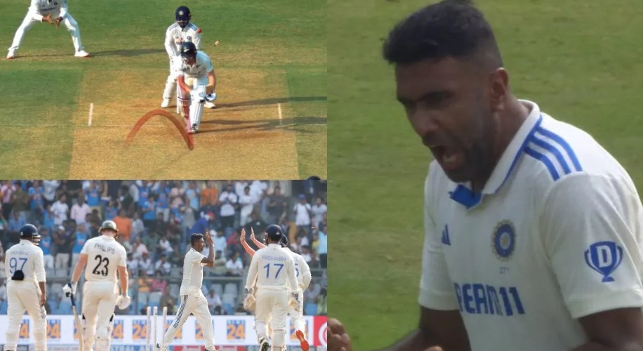 Ravichandran Ashwin’s Magical Carrom Ball Bowls Out Glenn Phillips ...