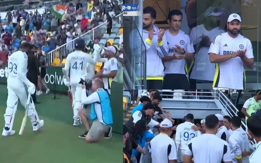 Jasprit Bumrah and Akash Deep Receive Standing Ovation For Denying ...