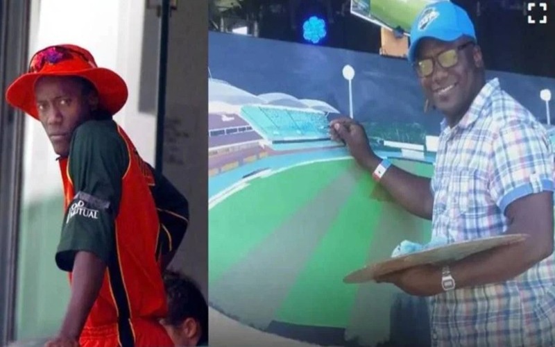 Henry Olonga’s Artistic Journey: From Cricket To Painting At Adelaide Oval