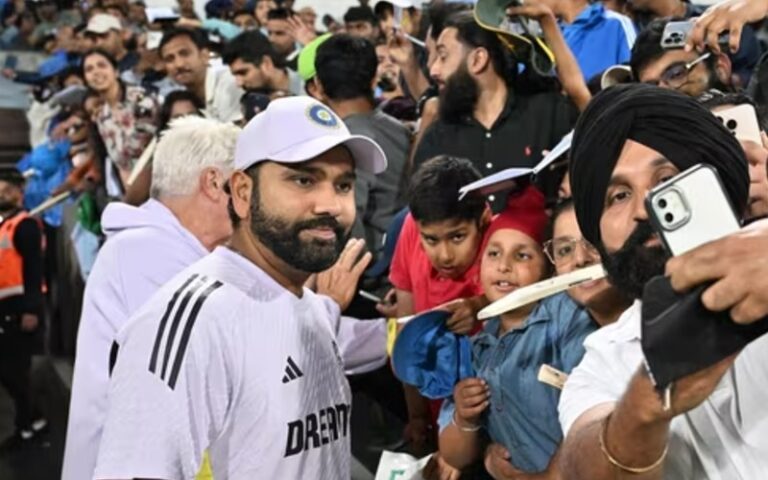 Rohit Sharma Fulfills Fan’s 10-Year Wait For An Autograph In ...