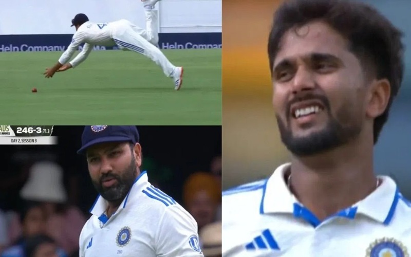 Rohit Sharma Drops Crucial Catch Post Tea As Travis Head Shines At Gabba