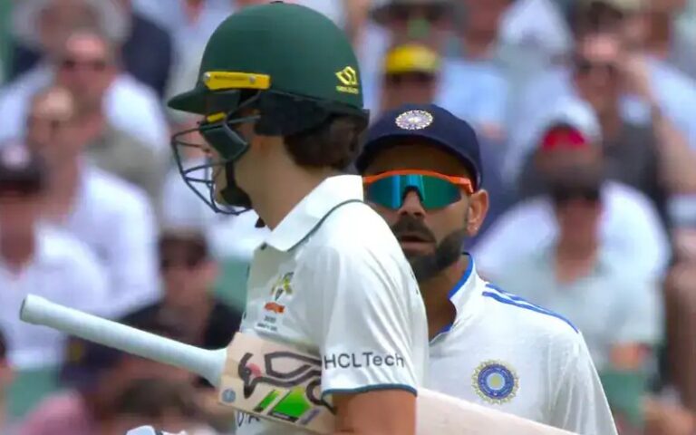Sam Konstas Mimics Virat Kohli's Shoulder Barge In Dramatic Test Match ...