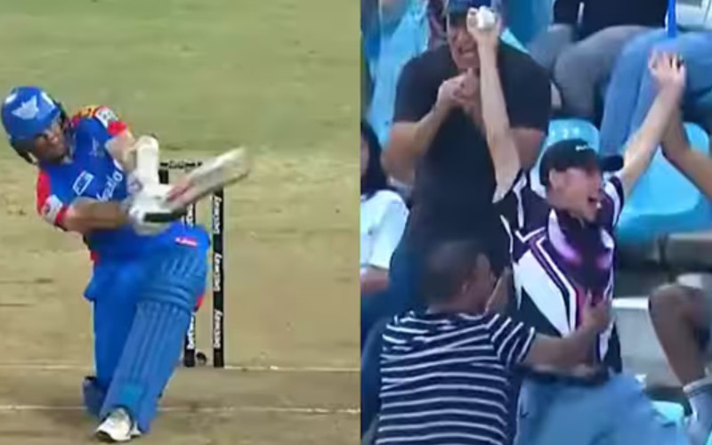 Fan's One-Handed Catch In SA20 Earns INR 90 Lakh In Life-Changing Moment