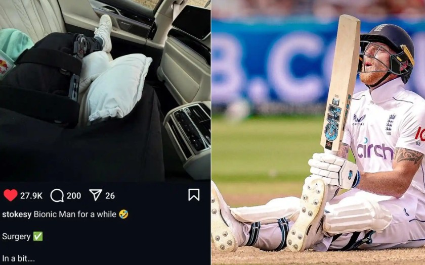 Ben Stokes Hilarious Update Post-Surgery Of Being The 'Bionic Man'