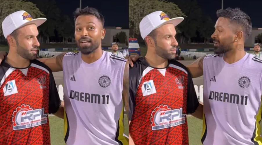 Hardik Pandya’s Lighthearted Banter With UAE’s Zohair Iqbal Goes Viral