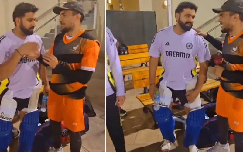 Rohit Sharma’s Lighthearted Chat With Net Bowler Adds Fun To India’s ...