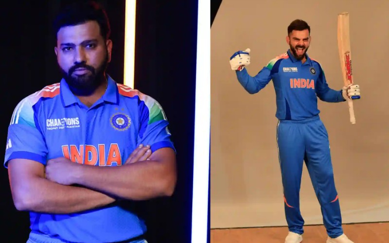 India Unveils Champions Trophy 2025 Jersey Featuring Host Nation Pakistan’s Name