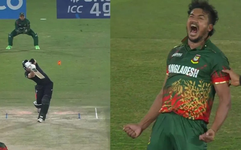 Taskin Ahmed’s Fiery Spell Castles Will Young With A Stunning Delivery