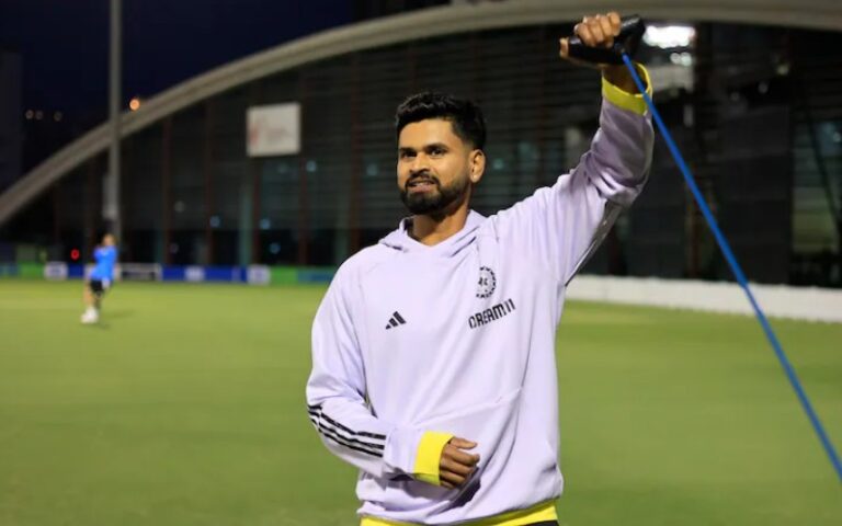 Shreyas Iyer’s Heartwarming Gesture: Gifts Shoes To Net Bowler Jaskiran Singh