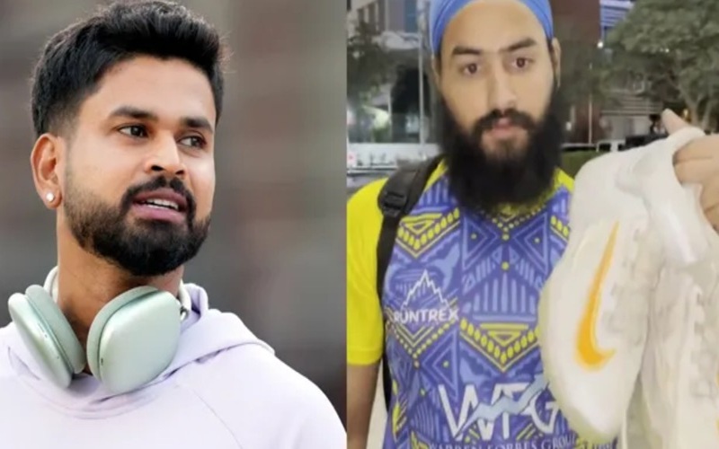 Shreyas Iyer’s Heartwarming Gesture: Gifts Shoes To Net Bowler Jaskiran Singh