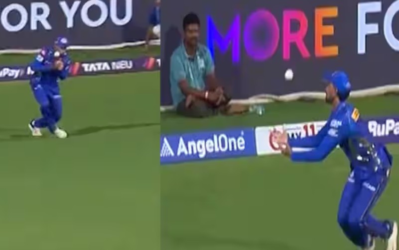 Tilak Varma’s Stunning Juggling Catch Sends Ajinkya Rahane Packing