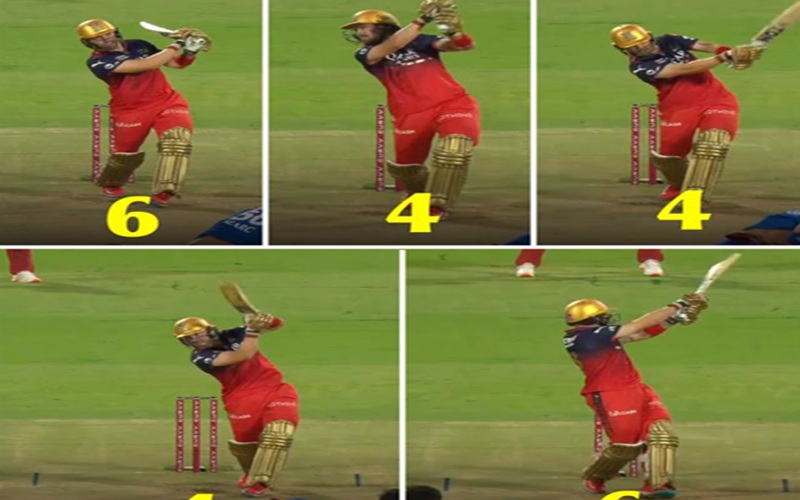 Phil Salt and Virat Kohli Smash 30 Runs off Mitchell Starc In Powerplay ...