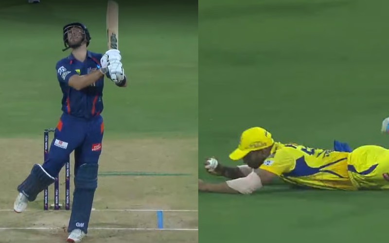 Rahul Tripathi Marks 100th IPL Game with Stunning Diving Catch to Dismiss Aiden Markram
