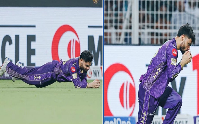 Rinku Singh Shubman Gill Catch