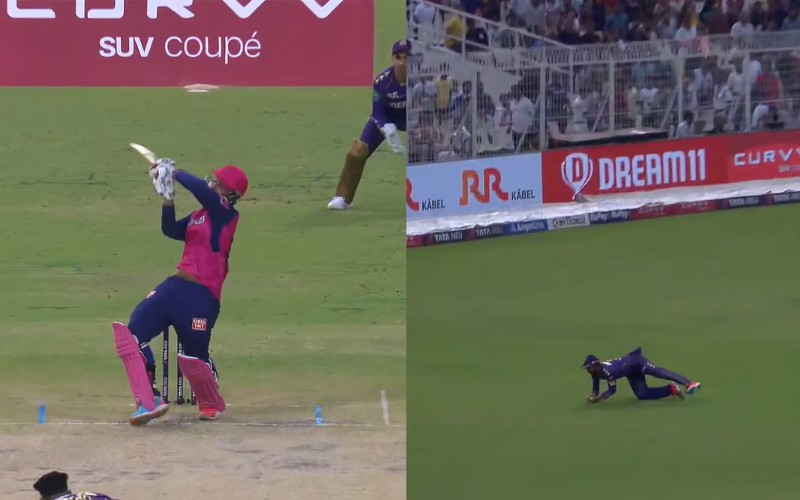 Ajinkya Rahane’s Stunning Catch Ends Vaibhav Suryavanshi’s Stay Early