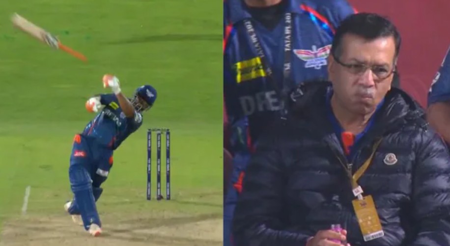 Rishabh Pant’s Bat Goes Airborne in Shocking Dismissal During High ...