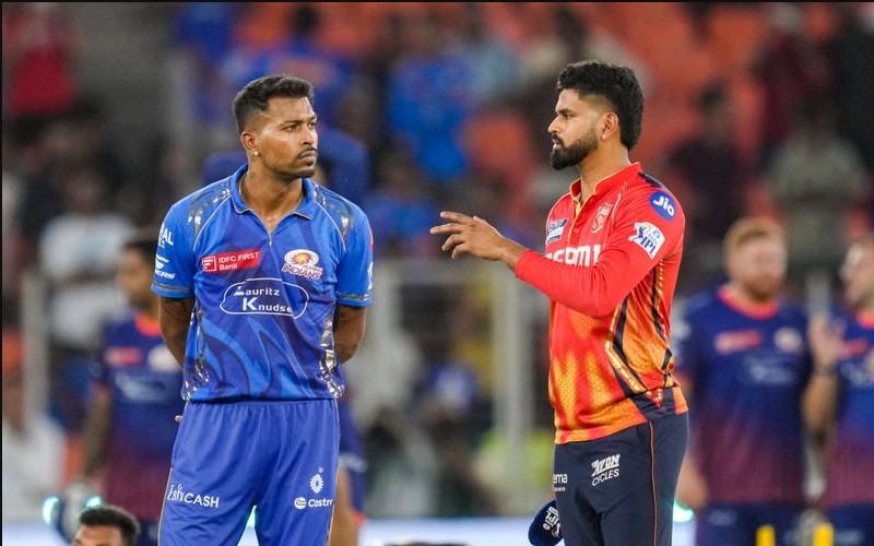 Shreyas Iyer and Hardik Pandya Fined for Slow Over Rates in IPL 2025 ...