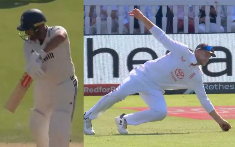 Joe Root Breaks Test Catching Record with Stunning Diving Grab at Lord’s