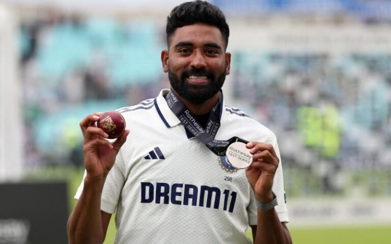 Mohammed Siraj Receives Grand Welcome at Home After Stellar England Tour