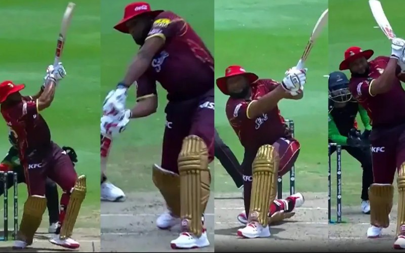 Kieron Pollard Smashes 7 Sixes In 8 Balls To Power TKR In CPL 2025