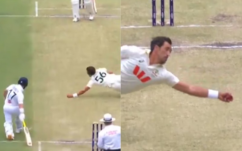 Mitchell Starc’s Stunning Catch Leaves Zak Crawley Shocked On Day 1