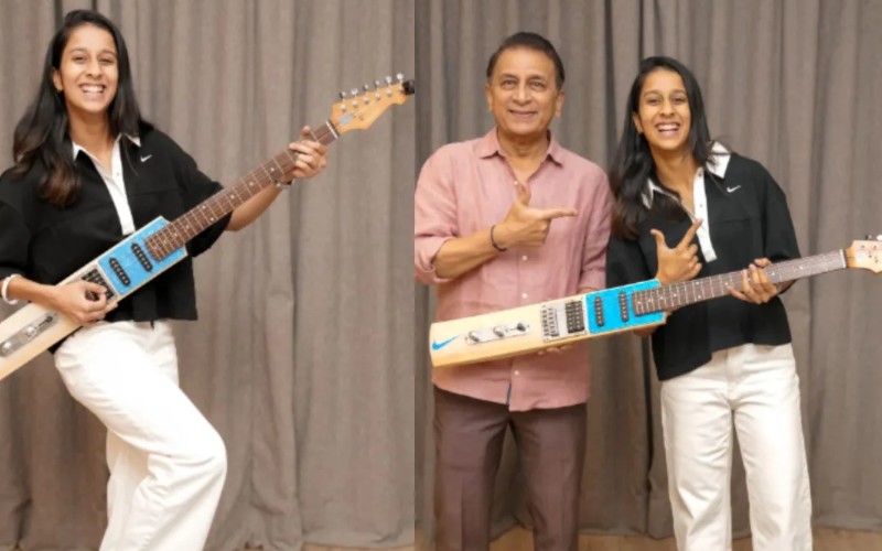 Sunil Gavaskar Keeps His Word With Song and Special Gift For Jemimah ...