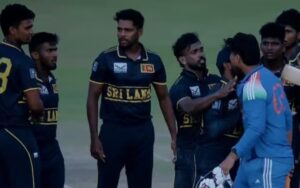 Why Vaibhav Sooryavanshi Shoved Sri Lanka Player After Super Over Drama?