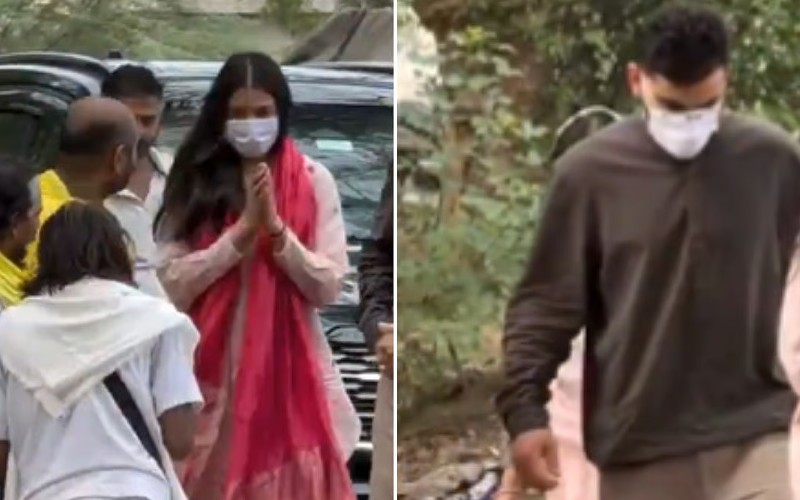 Virat Kohli and Anushka Visit Vrindavan Bare Foot After RCB’s IPL 2026 ...
